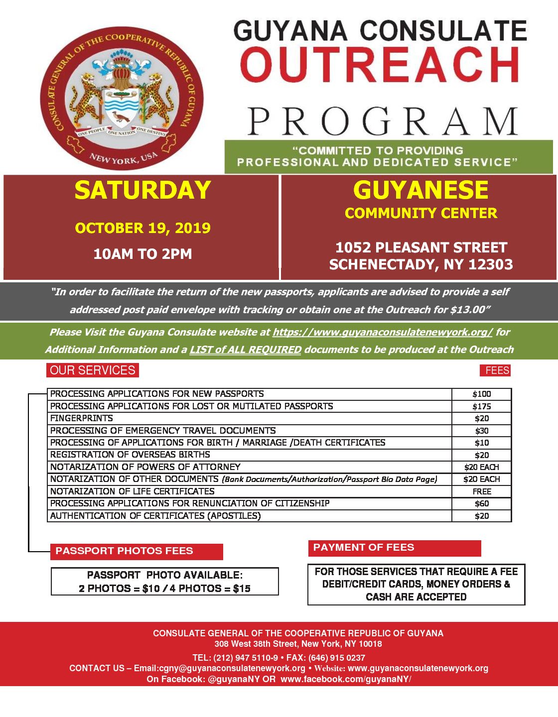 Consulate General Of The Cooperative Republic of Guyana, New York